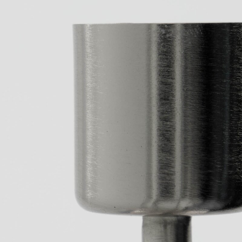 House Doctor, Anit lysestake 13x12 cm sølvfinish - Kitch'n