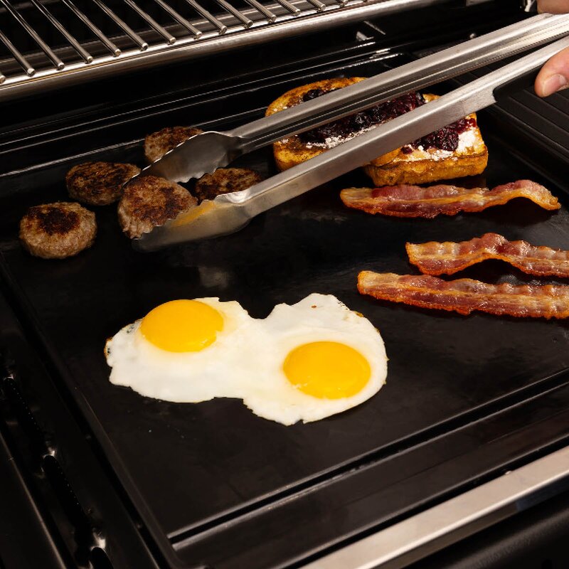 Broil King, Baron/Crown stekeplate 41x46 cm svart - Kitch'n