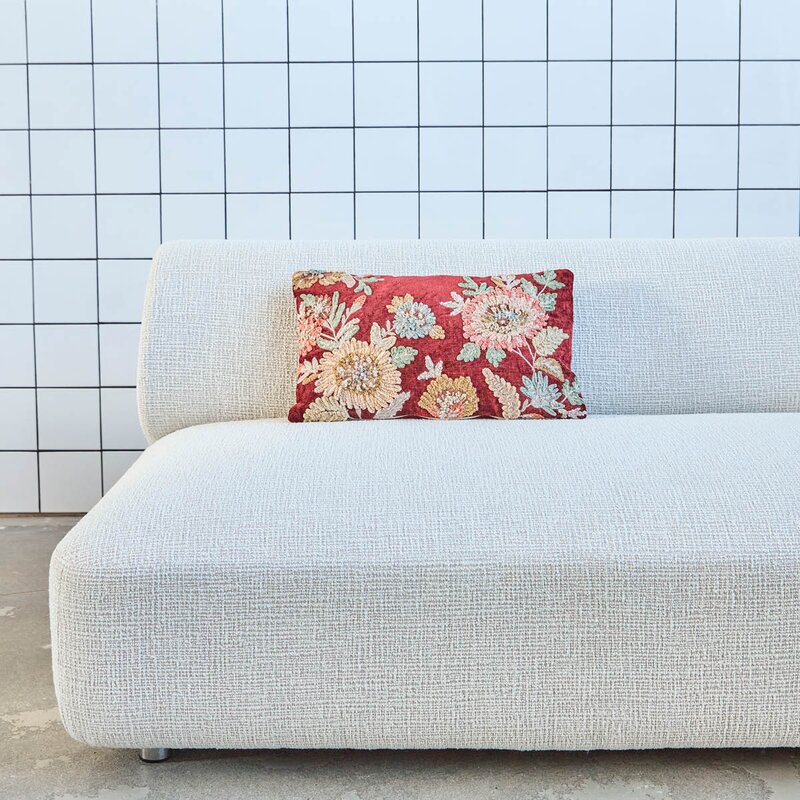 House Doctor, Nica putetrekk 50x30 cm rød/rose - Kitch'n