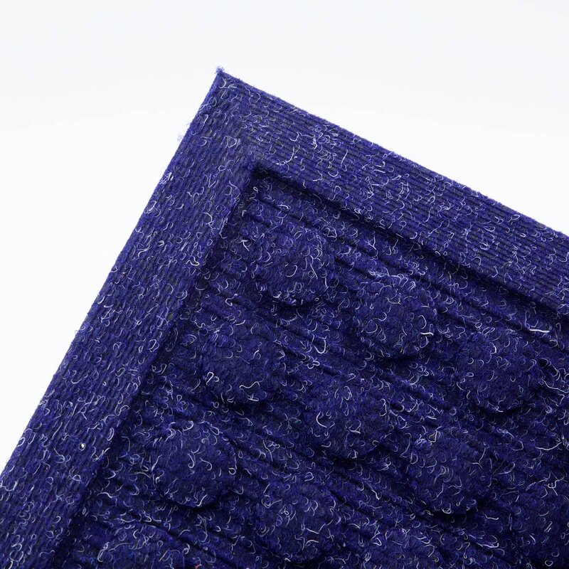 House Doctor, Entry rektangulær dørmatte 75x45 cm blå - Kitch'n