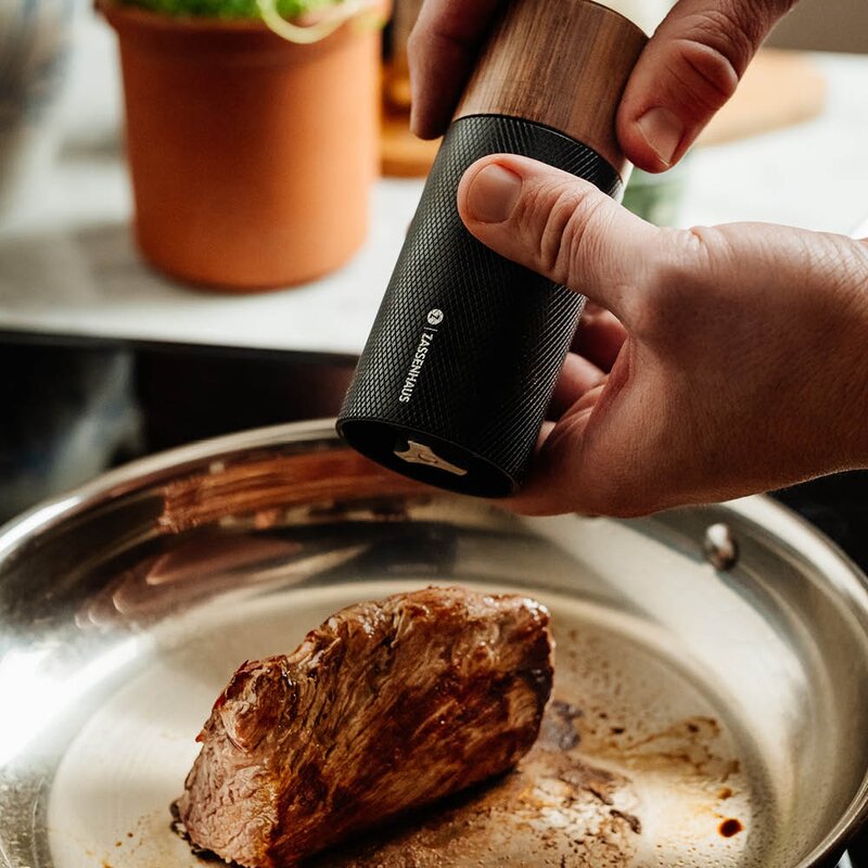 Zassenhaus, Performer pepperkvern 13 cm valnøtt/svart - Kitch'n