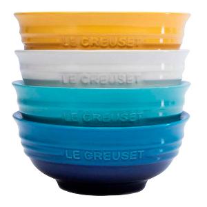 Le Creuset, Riviera Collection skål 18 cl 4 stk - Kitch'n