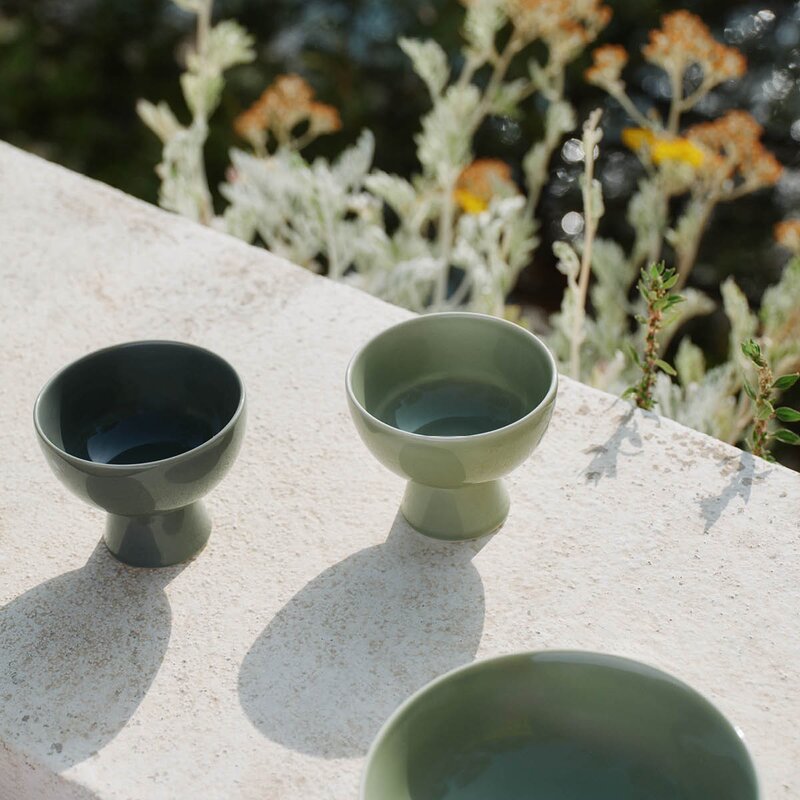 Arabia, 24h dessertskål 0,3L vintergrønn - Kitch'n