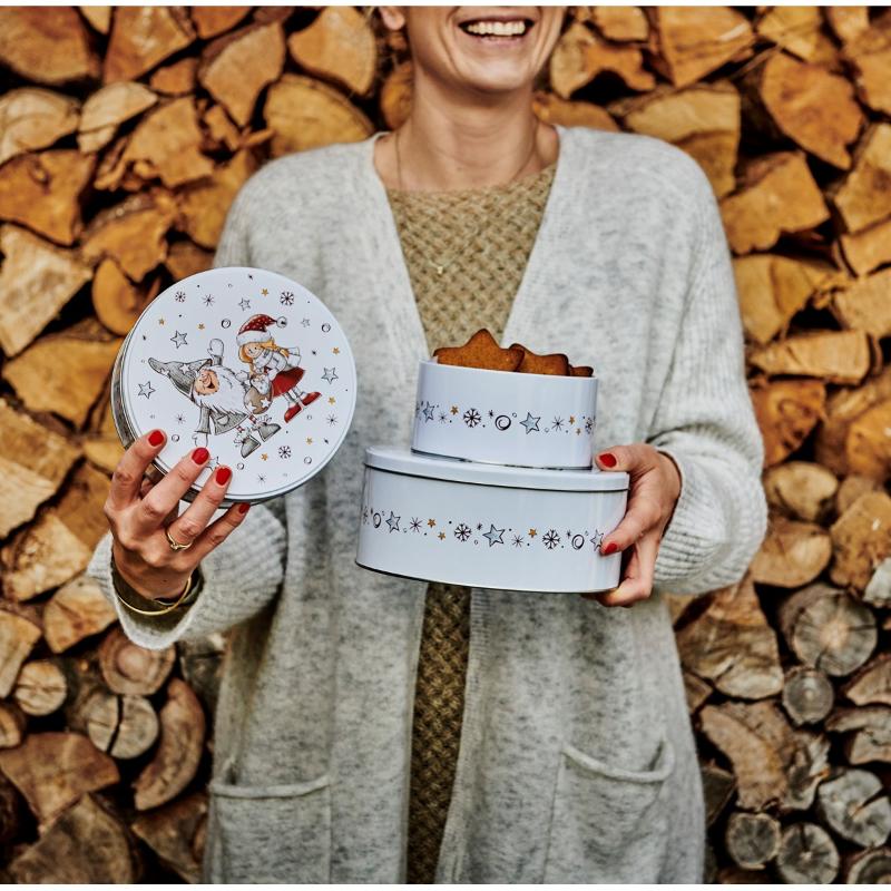 D`aventure, Juleknask oppbevaringsboks 3 stk 2,5L+1,5L+1L - Kitchn.no