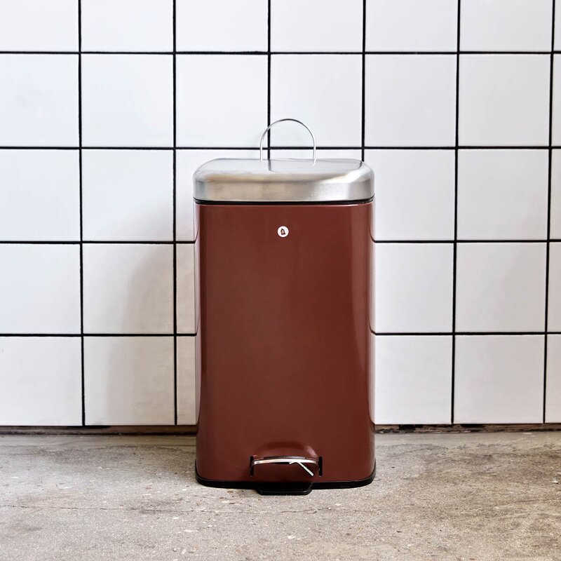 House Doctor, Sort papirkurv 27x46 cm brun - Kitch'n